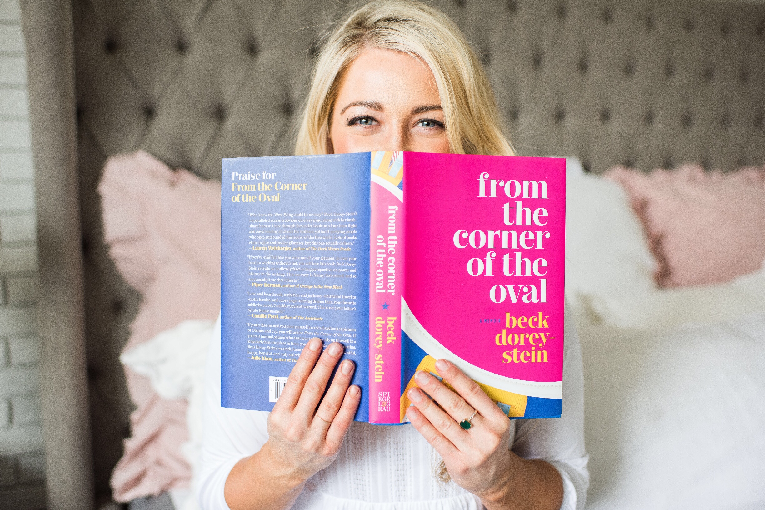 August Book Club: From the Corner of the Oval | natalielangston